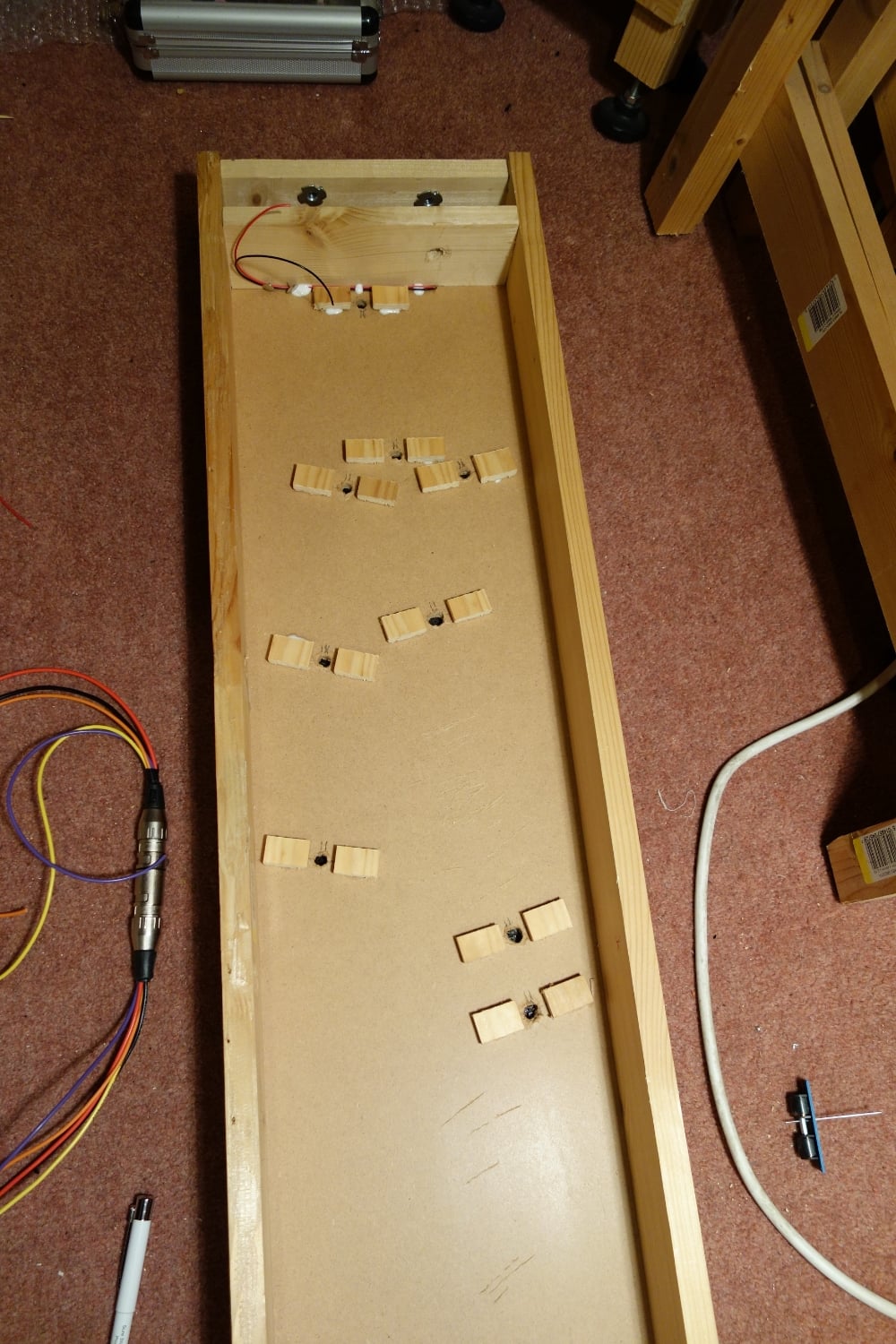 Wiring the fiddle yard - January 2015 - Coketown WCML in N - RMweb