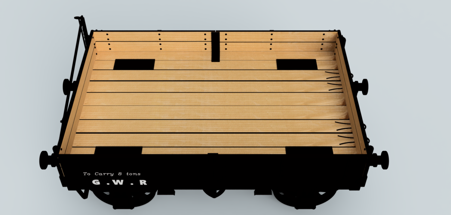Broad Gauge Ballast Truck - 3D Printing, Laser Cutting, CAD & CNC - RMweb