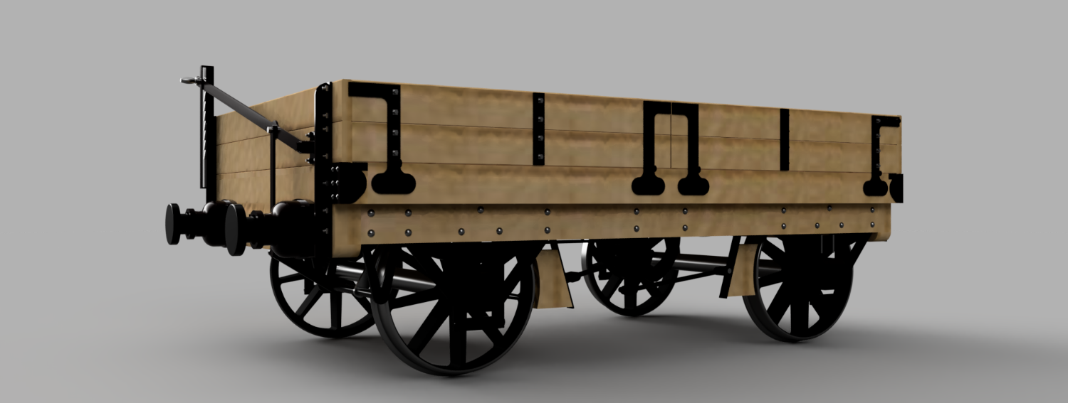 Broad Gauge Ballast Truck - 3D Printing, Laser Cutting, CAD & CNC - RMweb
