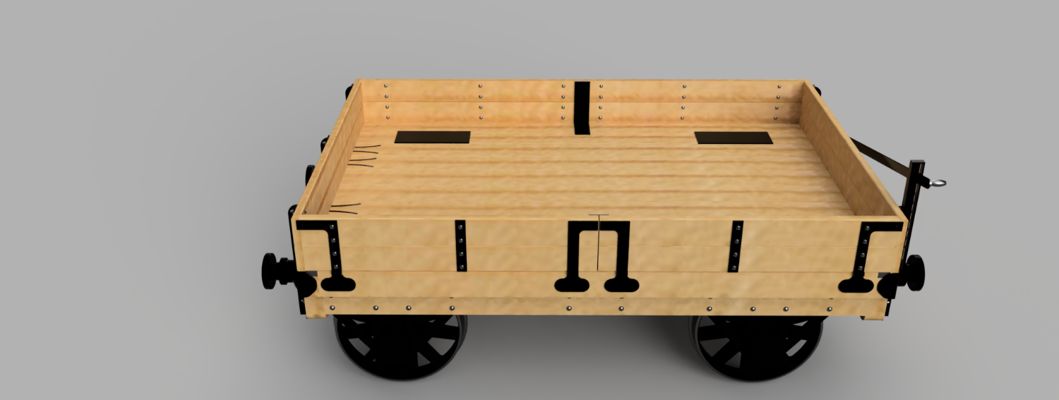 Broad Gauge Ballast Truck - 3D Printing, Laser Cutting, CAD & CNC - RMweb