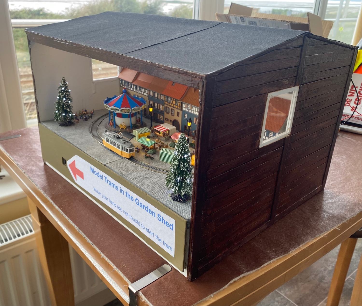 Big trams in the garden shed - Boxfiles, Micro layouts & Dioramas - RMweb