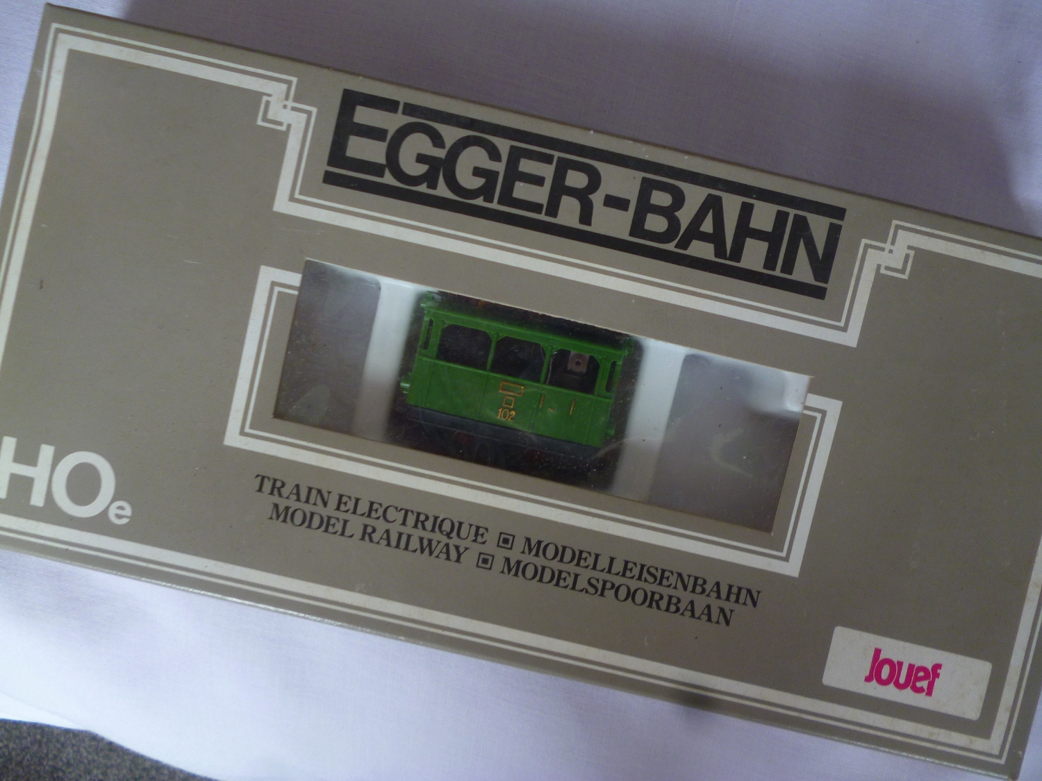 **Withdrawn as needing attention** Egger Bahn HOe/009 Fiery Elias tram ...