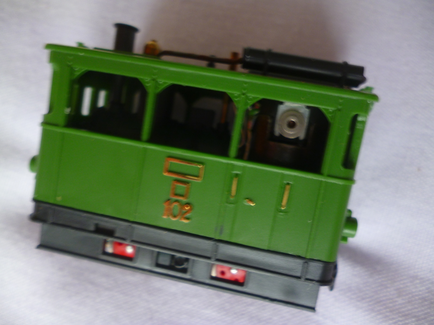 **Withdrawn as needing attention** Egger Bahn HOe/009 Fiery Elias tram ...
