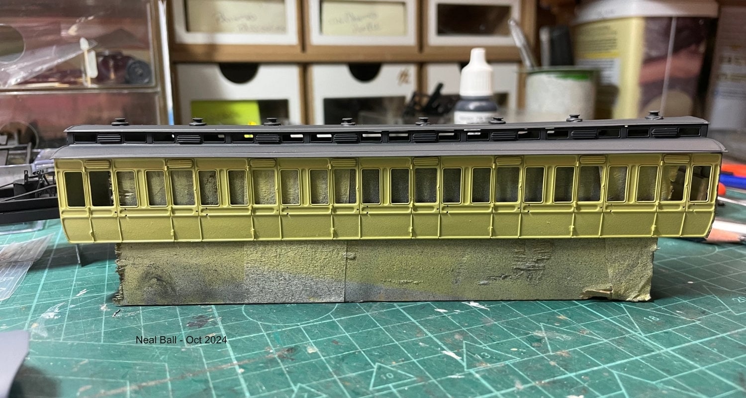 My first Worsley Works carriage build - C22 clerestory all Third - Kit ...