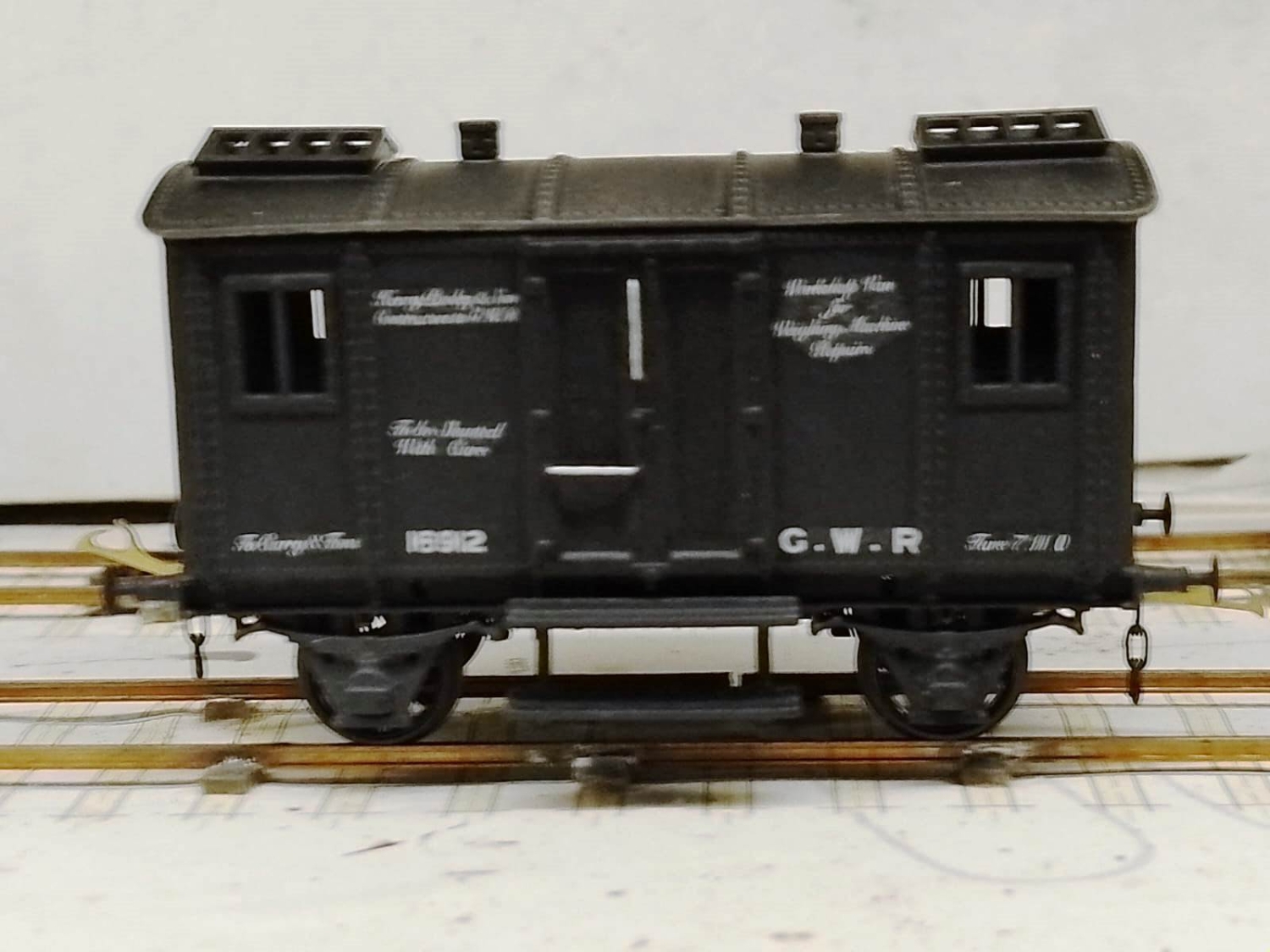 Great Western CC2 tool van - Kitbuilding & Scratchbuilding - RMweb