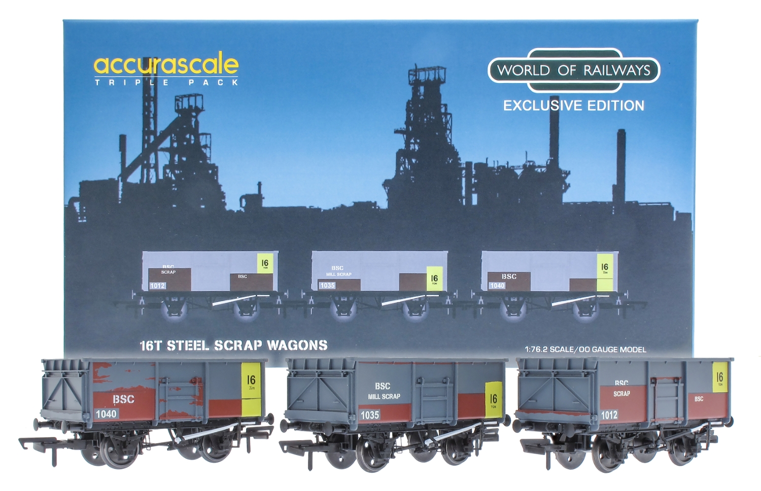 Accurascale exclusive British Steel scrap wagons for RMweb/BRM/World of ...