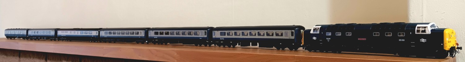 Mk2f coach in BR blue grey - Bachmann - RMweb