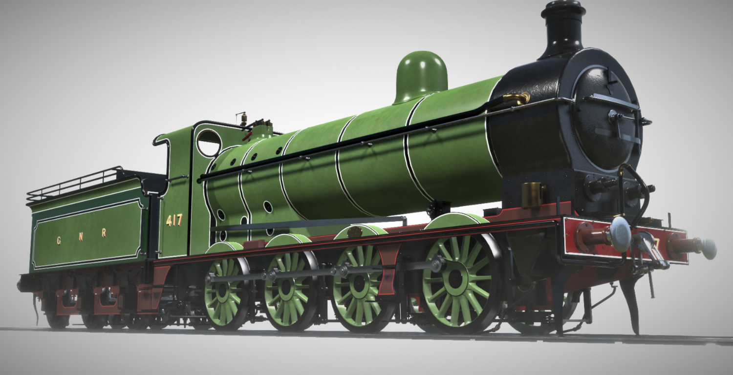 3D modelling of locomotives and rolling stock (to be assessed ...