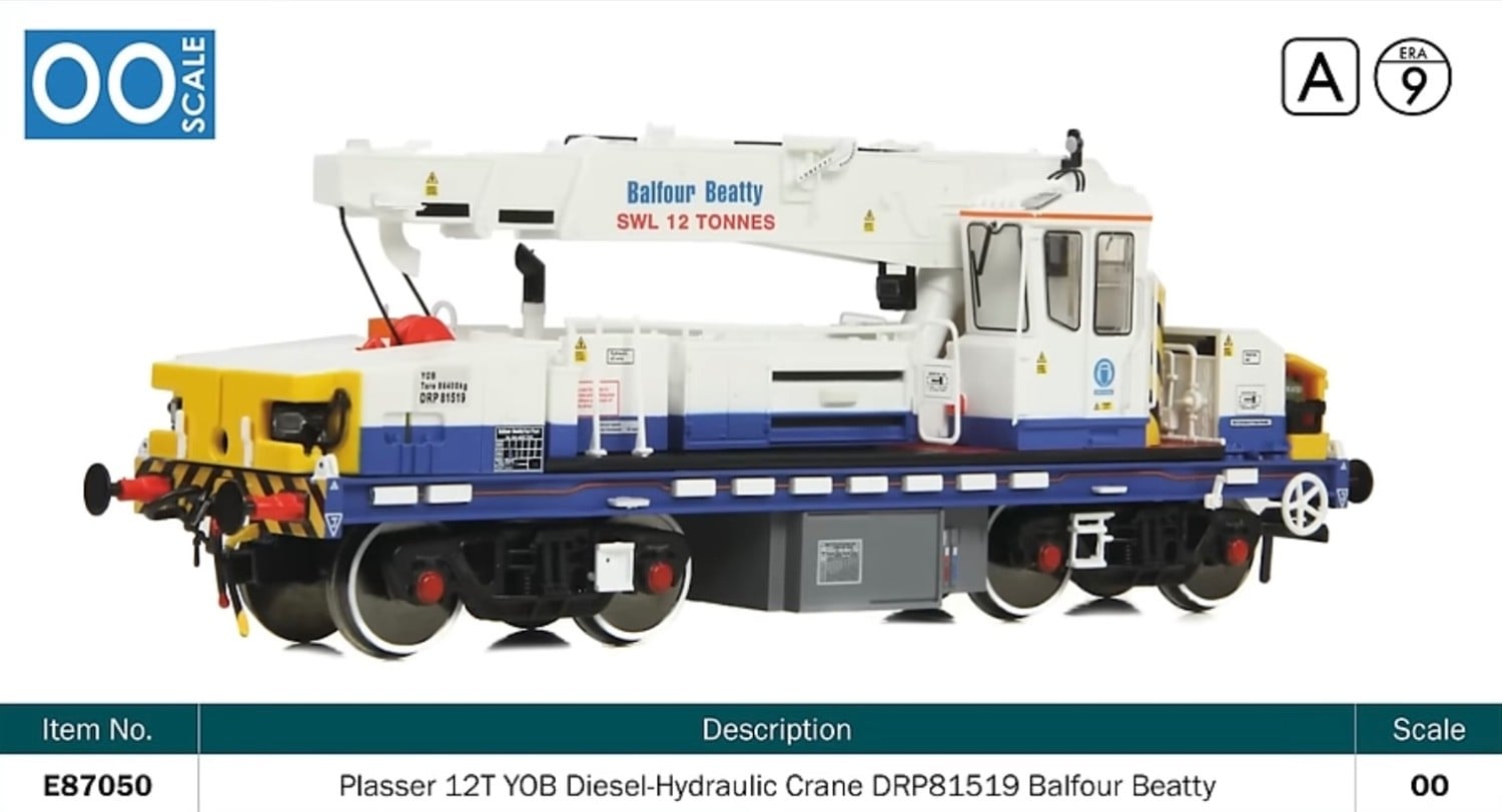 EFE Rail Plasser 12T General Purpose Crane. - Page 6 - EFE Rail - RMweb