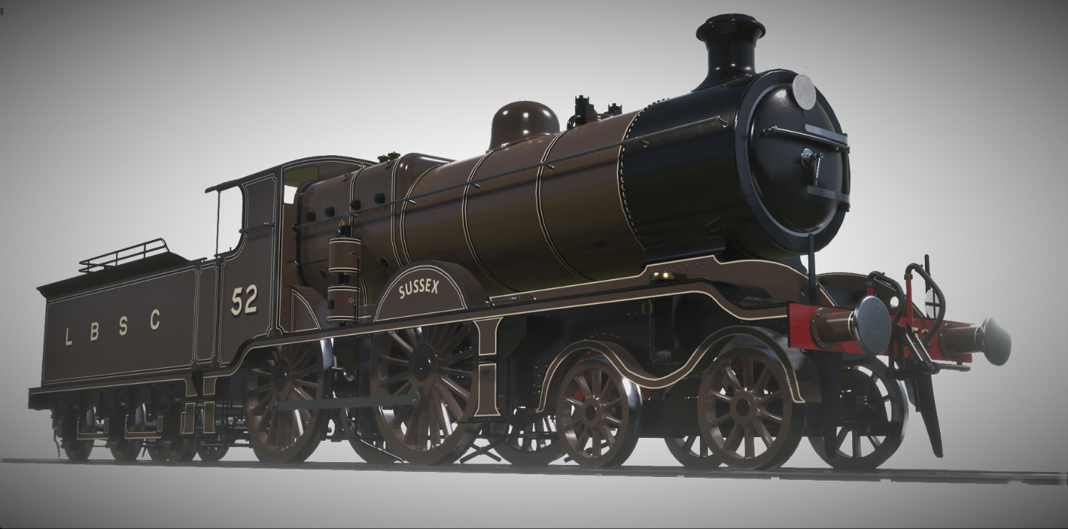 3D modelling of locomotives and rolling stock (to be assessed ...
