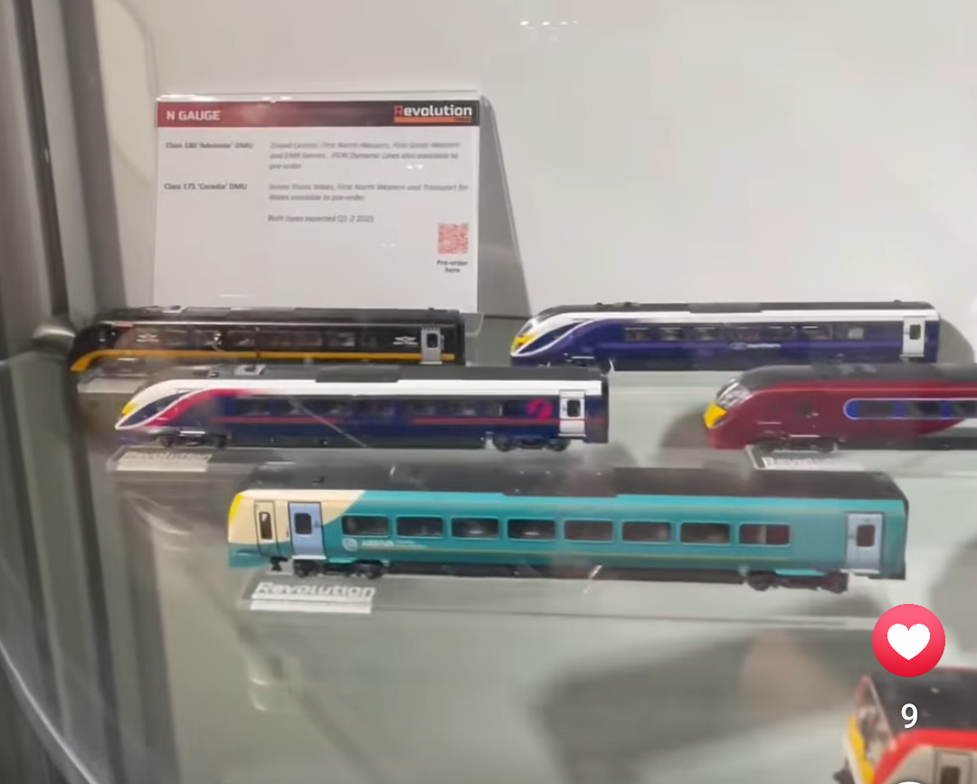 Revolution Trains announce Class 175 'Coradia' and Class 180 'Adelante ...