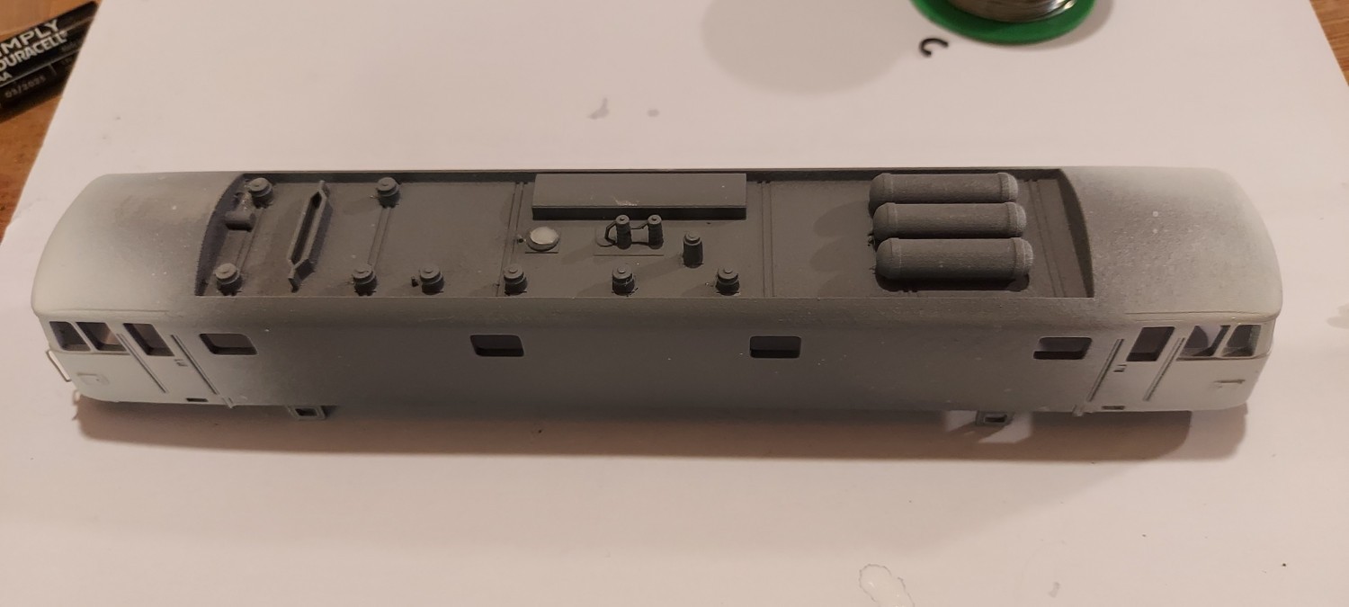 OO gauge CMAC Class 81 3D printed body & 82, 83, 84 - Kitbuilding ...