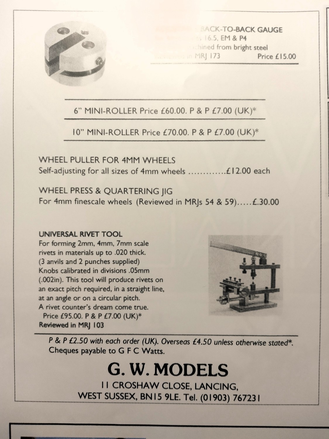 GW Models - Modelling Questions, Help and Tips - RMweb