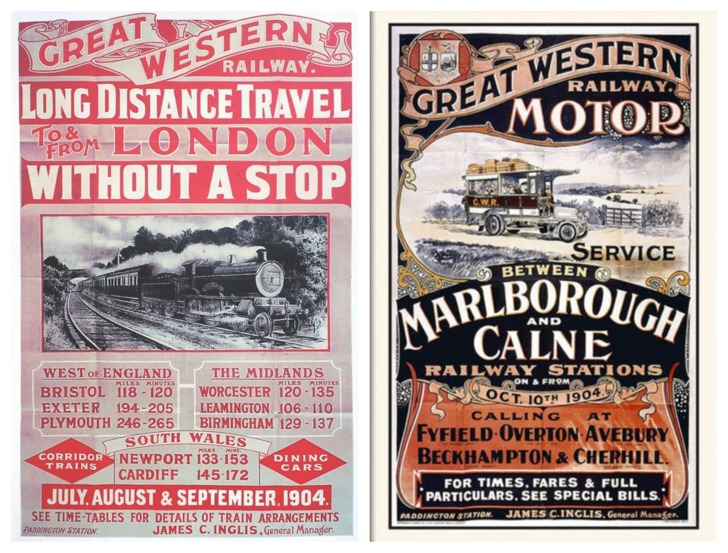 Edwardian GWR posters: An overview of sorts - The Farthing layouts - RMweb