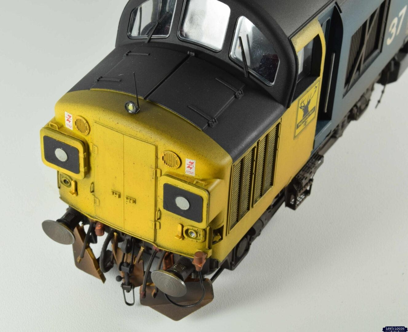 My class 37 project in card - The sleepers workspace - RMweb