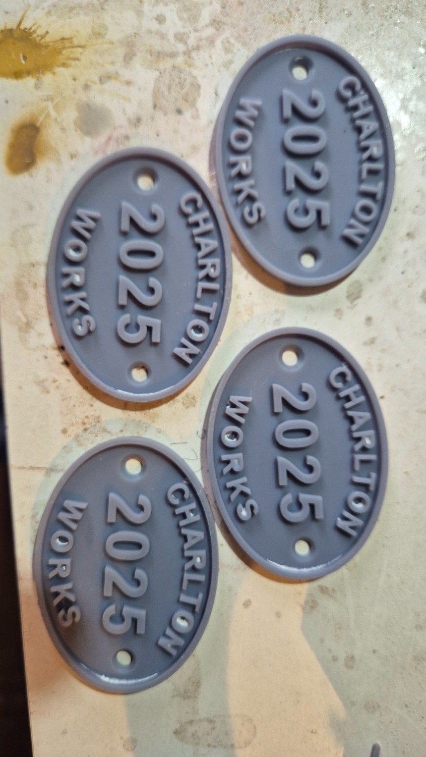 Works Plates - UK Prototype Questions - RMweb