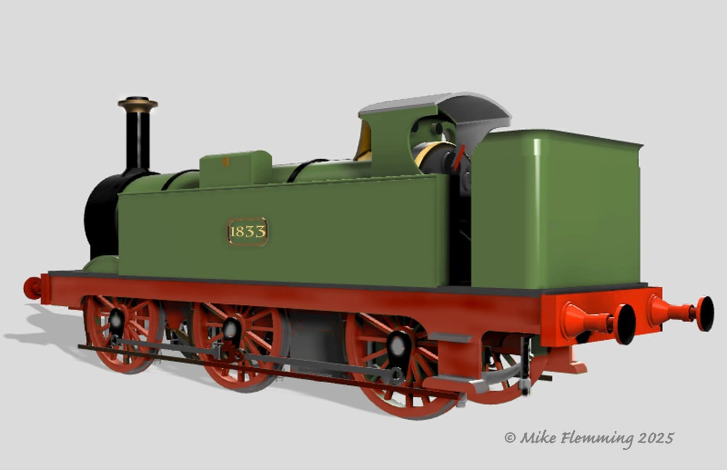 GWR 1833 with Joy’s Valve gear - MikeOxon's Pre-Grouping Blog - RMweb