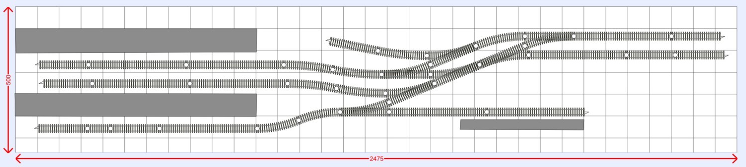 Minories in O gauge - Layout & Track Design - RMweb