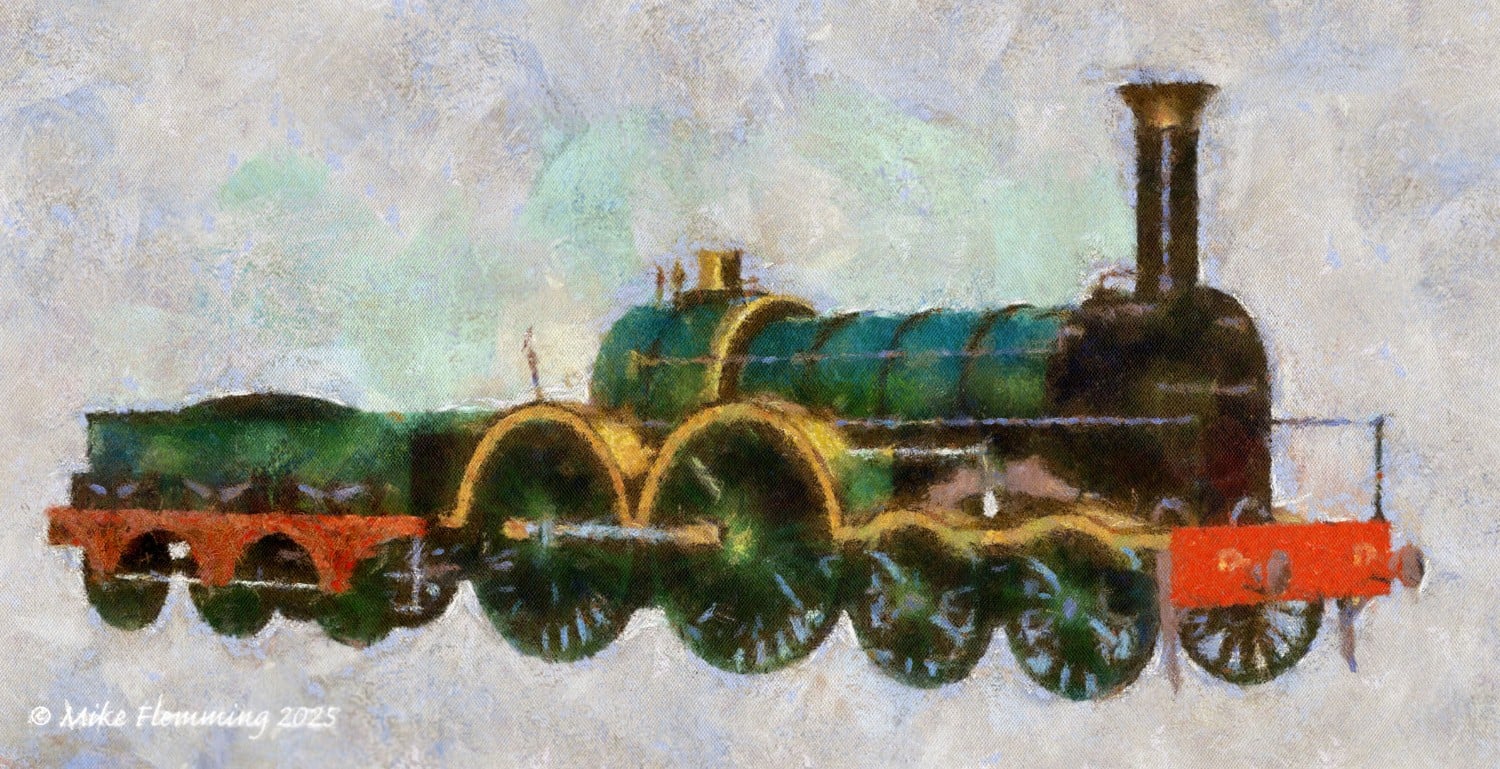 A Painterly Diversion - MikeOxon's Broad Gauge Blog - RMweb