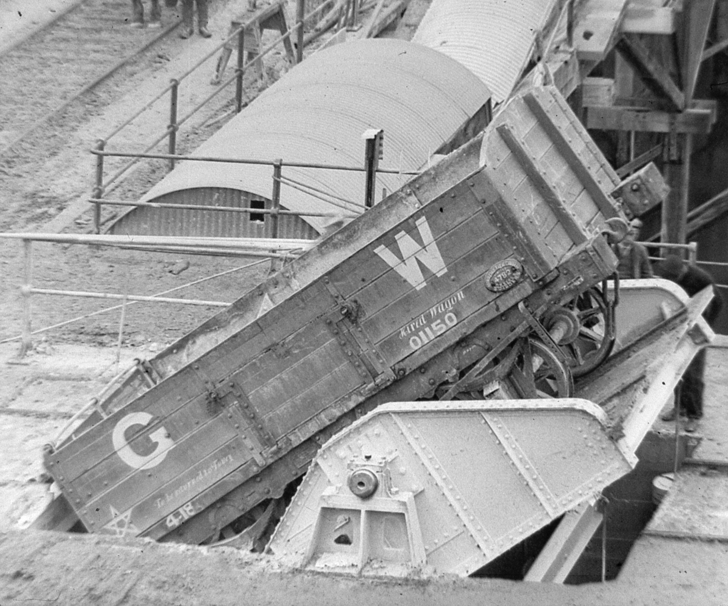 Mystery GWR wagons at Nanpean Wharf - The Railways of Cornwall - RMweb