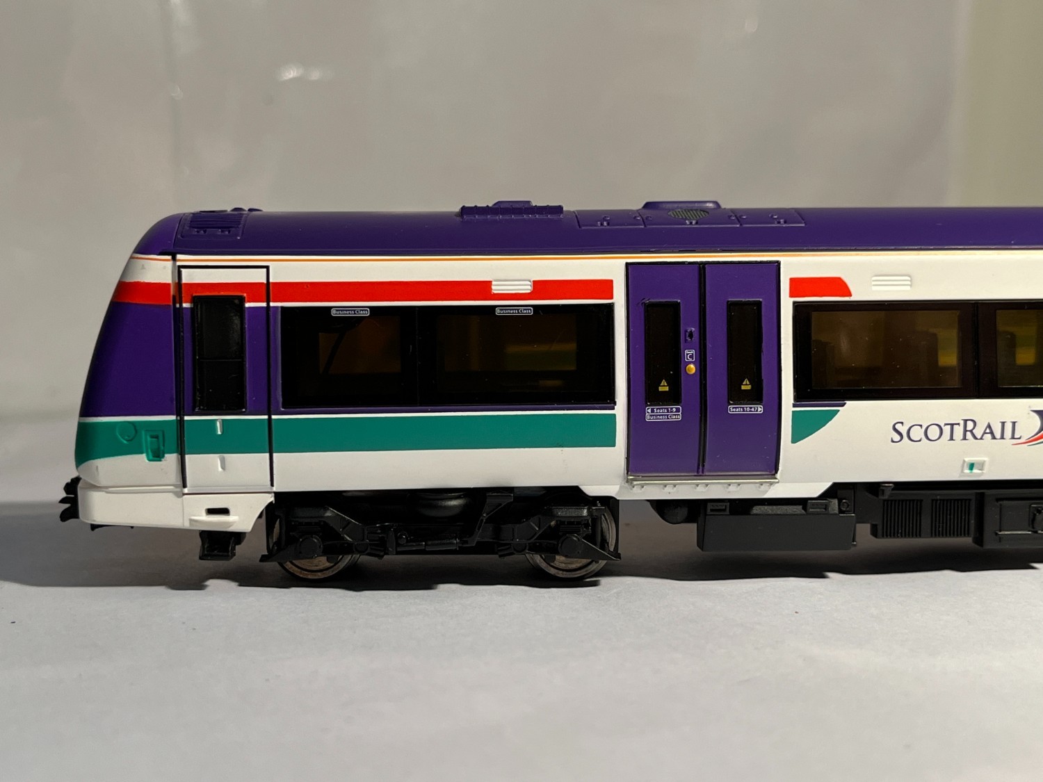 Bachmann OO 32-461 Class 170 Turbostar 3 Car DMU Scotrail Whoosh livery ...