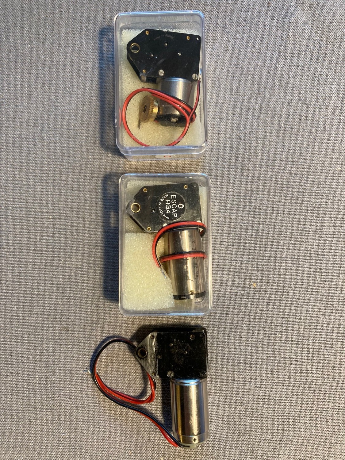 Motors - Portescap, Branchlines/Mashima, ECM/Buhler - now all sold ...
