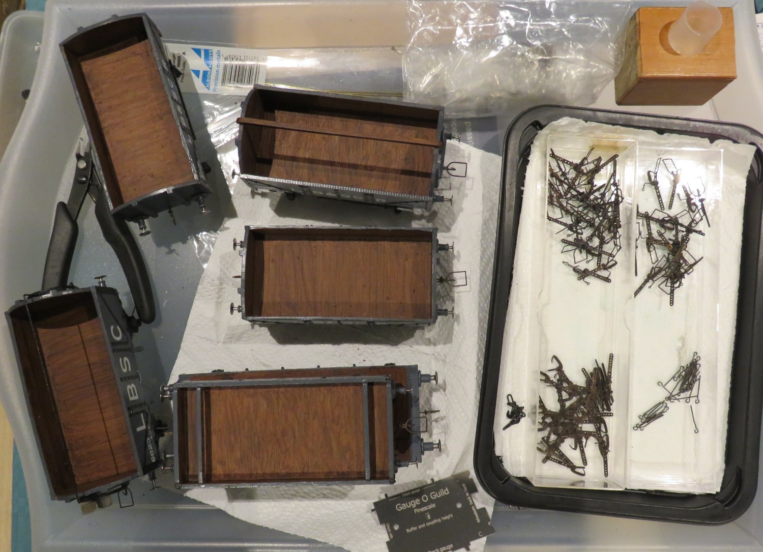 A Southern Workbench in the frozen North. Current projects; 0 Gauge ...
