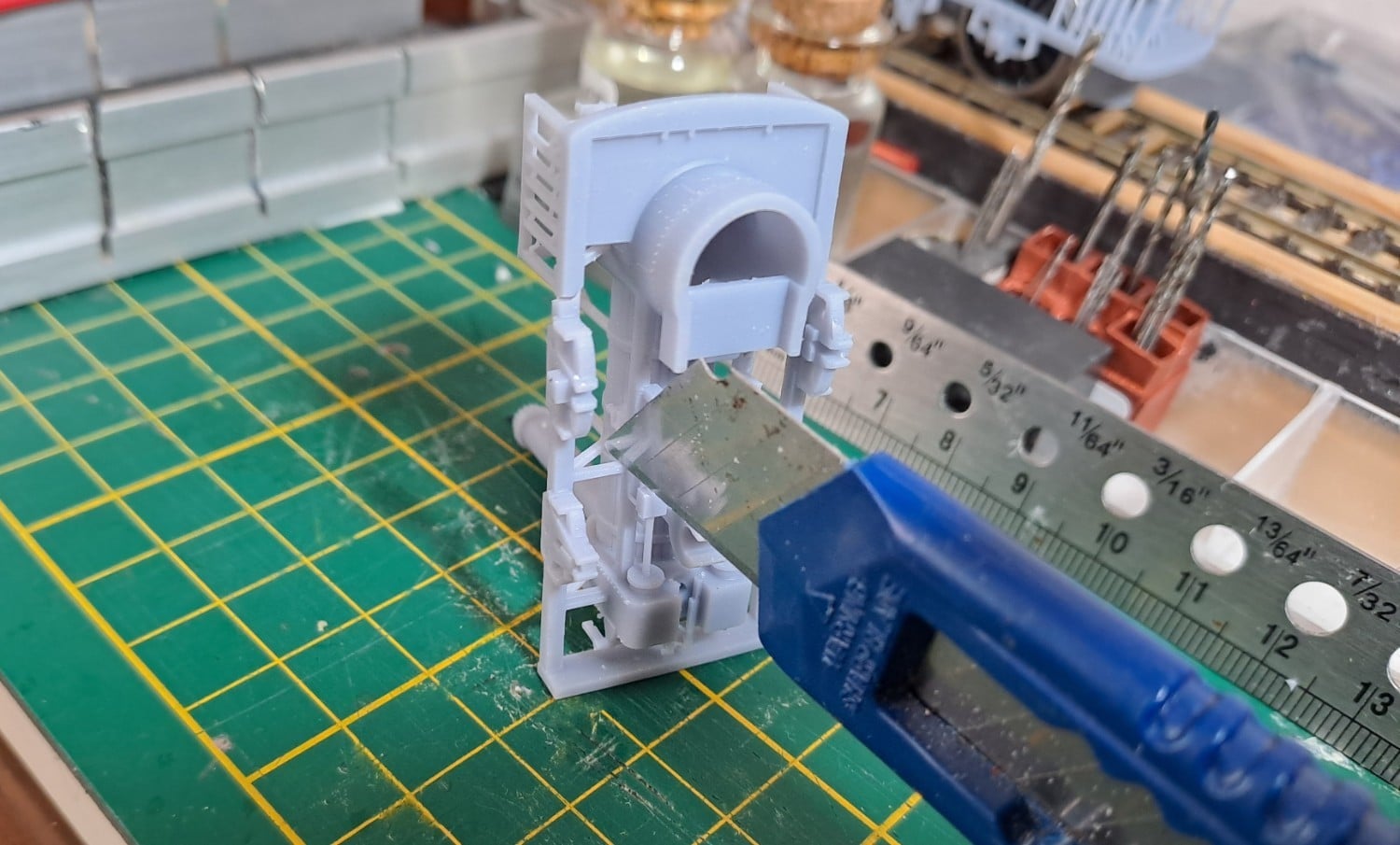A Bury locomotive, part 1. First, take a sturdy knife ... - Modelling ...