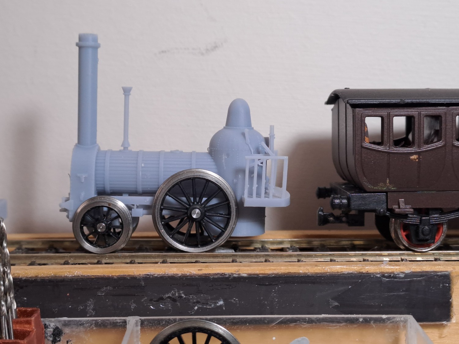 A Bury locomotive, part 1. First, take a sturdy knife ... - Modelling ...