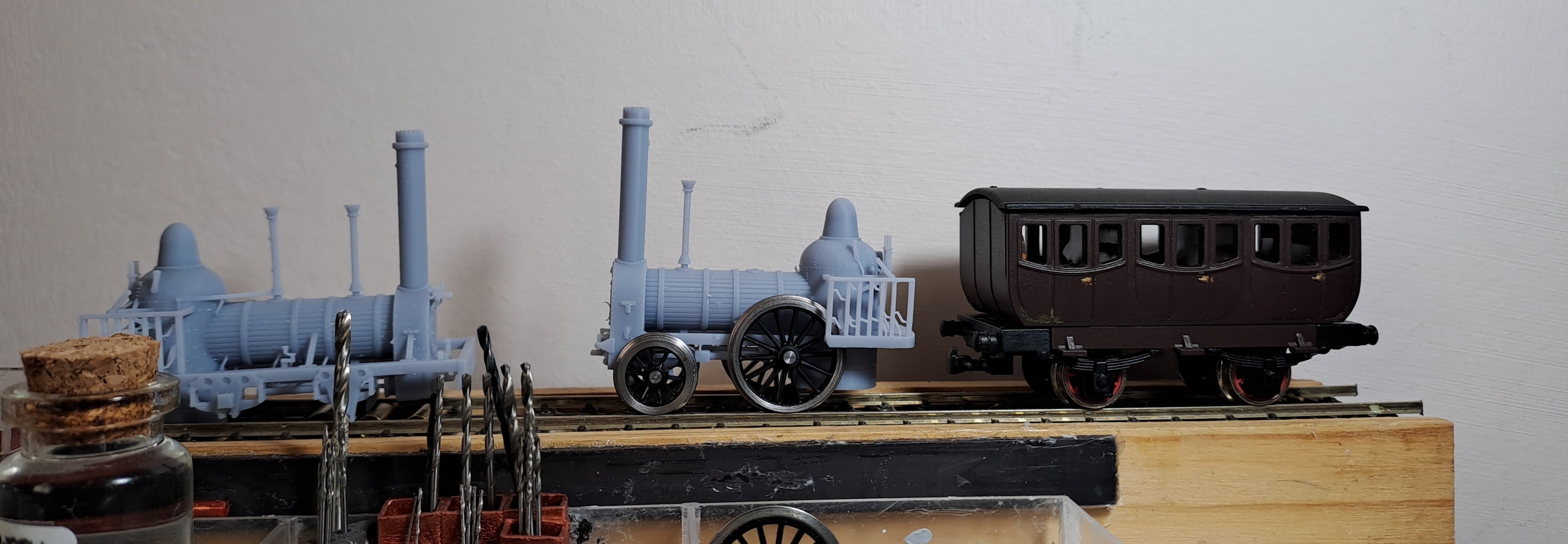 A Bury locomotive, part 1. First, take a sturdy knife ... - Modelling ...