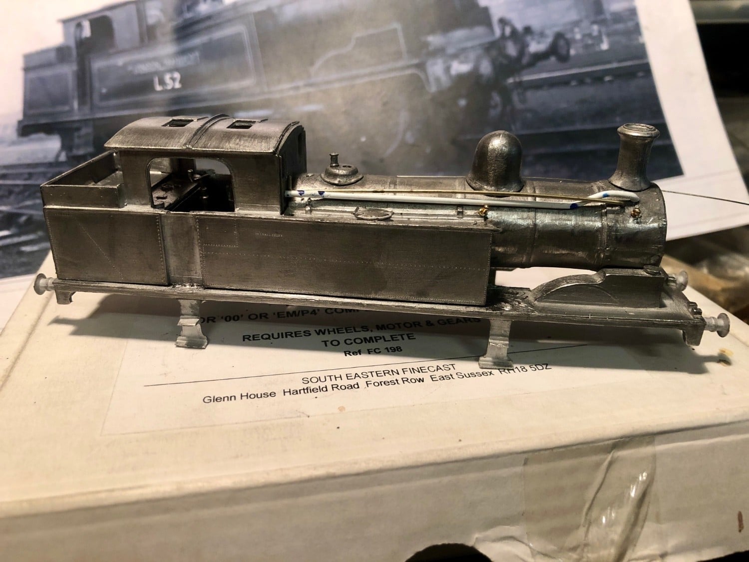 Metropolitan Railway F class, building my own kit! - Kitbuilding ...