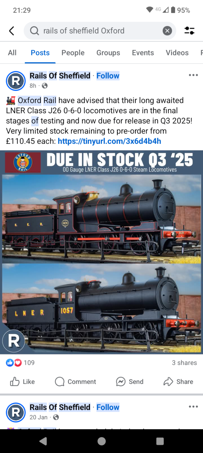 LNER J26 announced! - Page 4 - Oxford Rail - RMweb