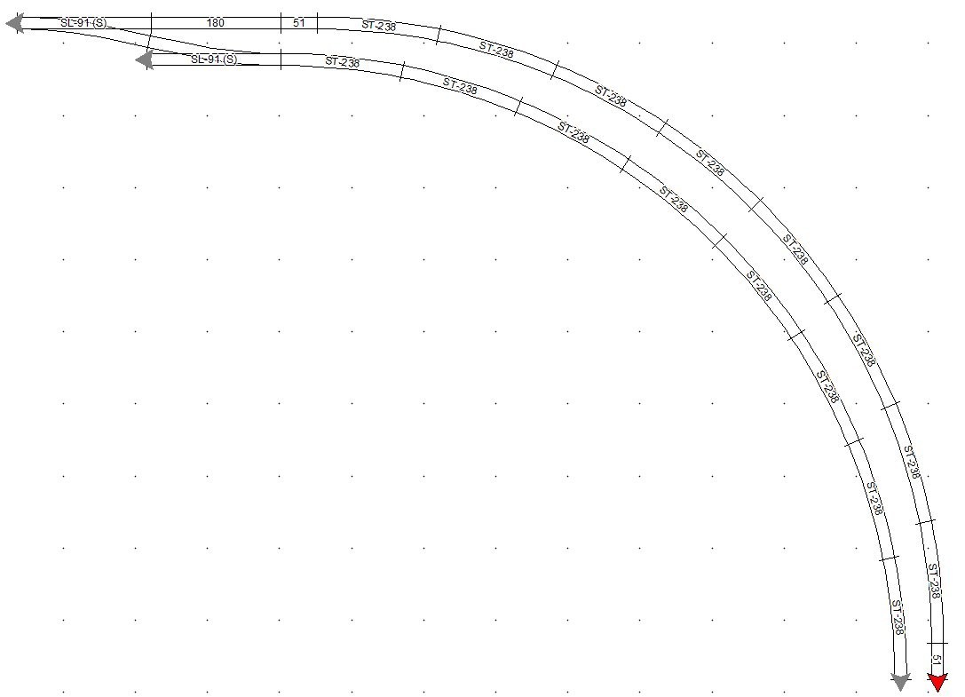 Streamline or set track spacing - Layout & Track Design - RMweb