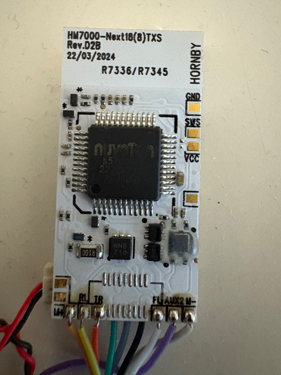 Hard Wiring Stay Alive to HM7000 Decoder - DCC Fitting Guides - RMweb