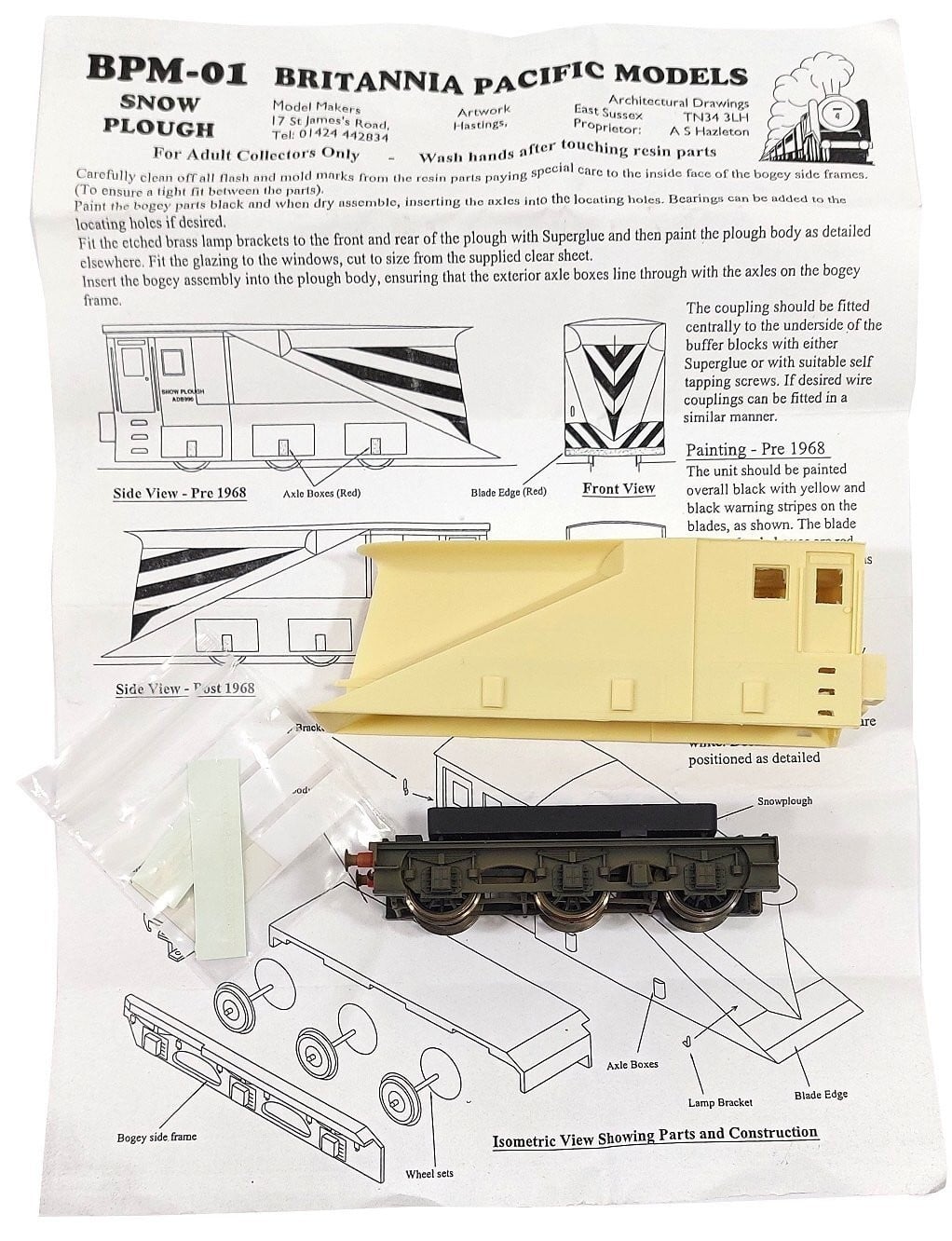 Britannia Pacific Models Snowplough - Kitbuilding & Scratchbuilding - RMweb