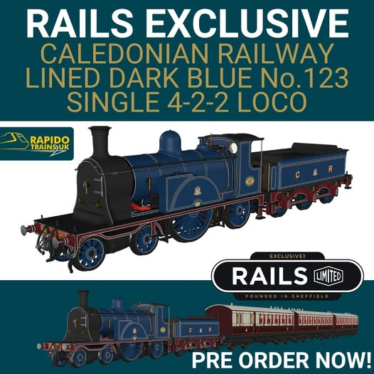 Caledonian Railway No.123 (OO Gauge) - Page 9 - Rapido Trains - RMweb