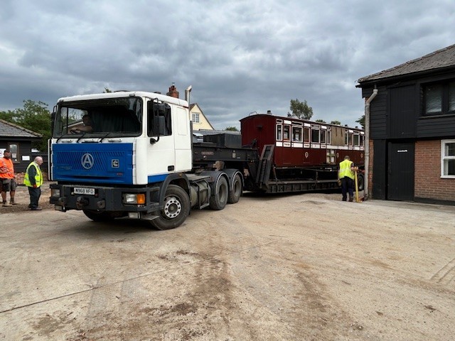 Lynton & Barnstaple Railway Coach No7 in for repairs - Preservation - RMweb