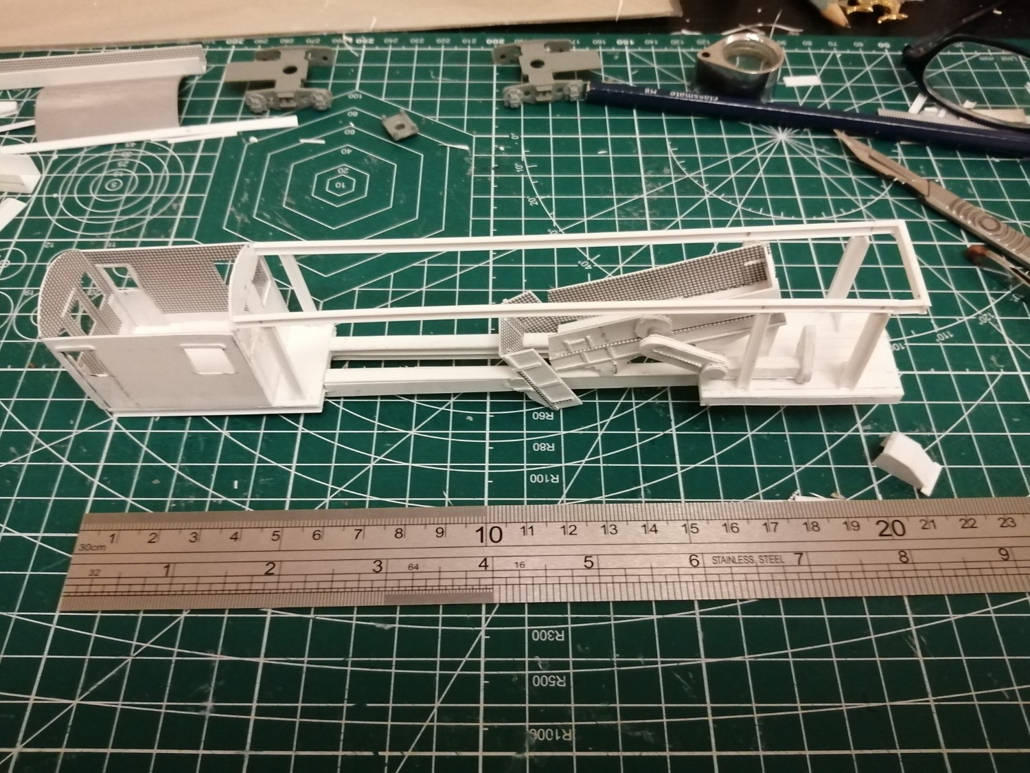 Ballast Cleaner track machine scratchbuild - Kitbuilding ...
