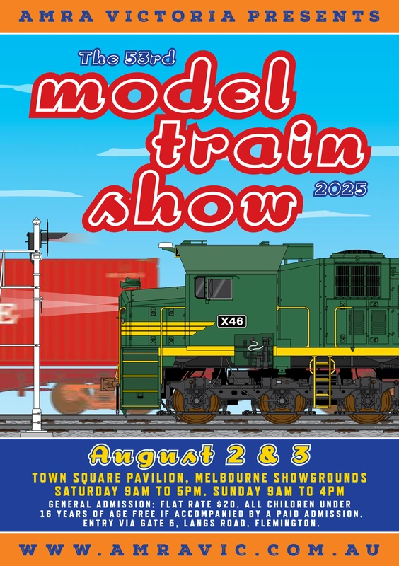 AMRA - Vic 2025 train show in Melbourne - Exhibitions - RMweb