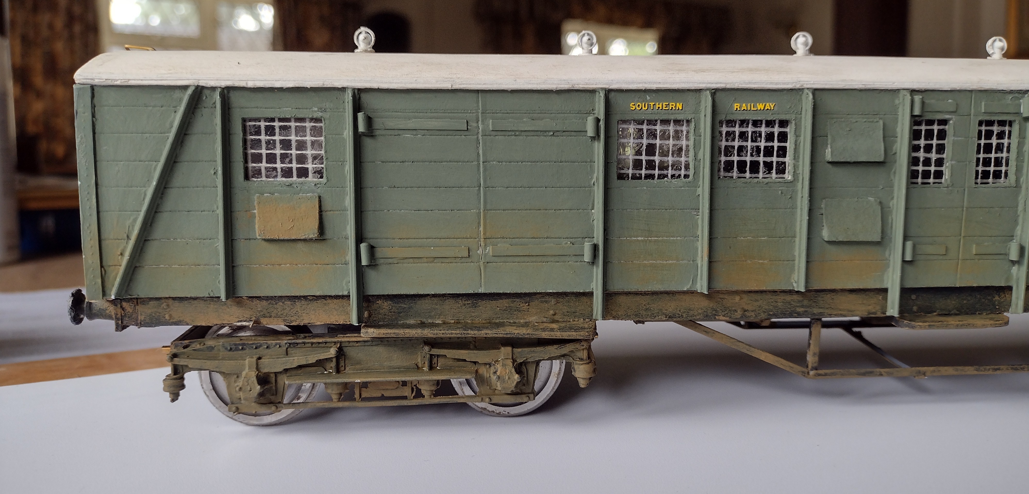 SR gangway bogie luggage van GBL - The sleepers workspace - RMweb
