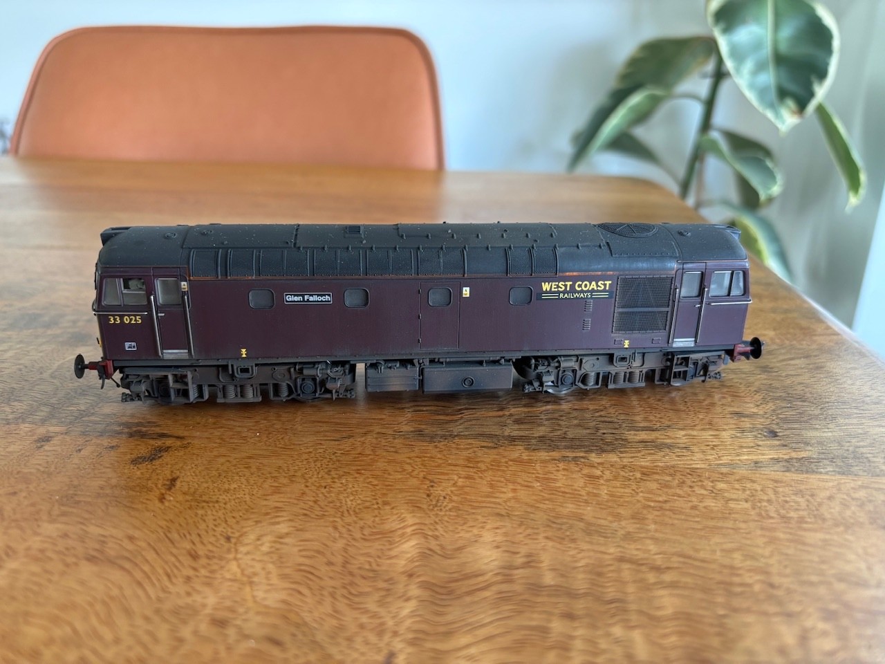 Heljan OO Gauge Heljan 33701 Class 33/0 33025 “Glen Falloch” WCR ...