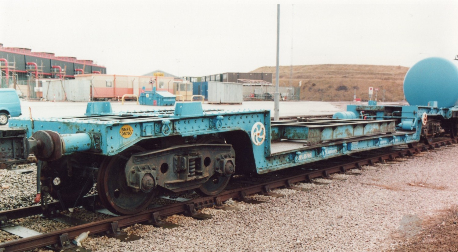 BNFL 95760. Internal user wagon inside Sellafield. What was its origin ...