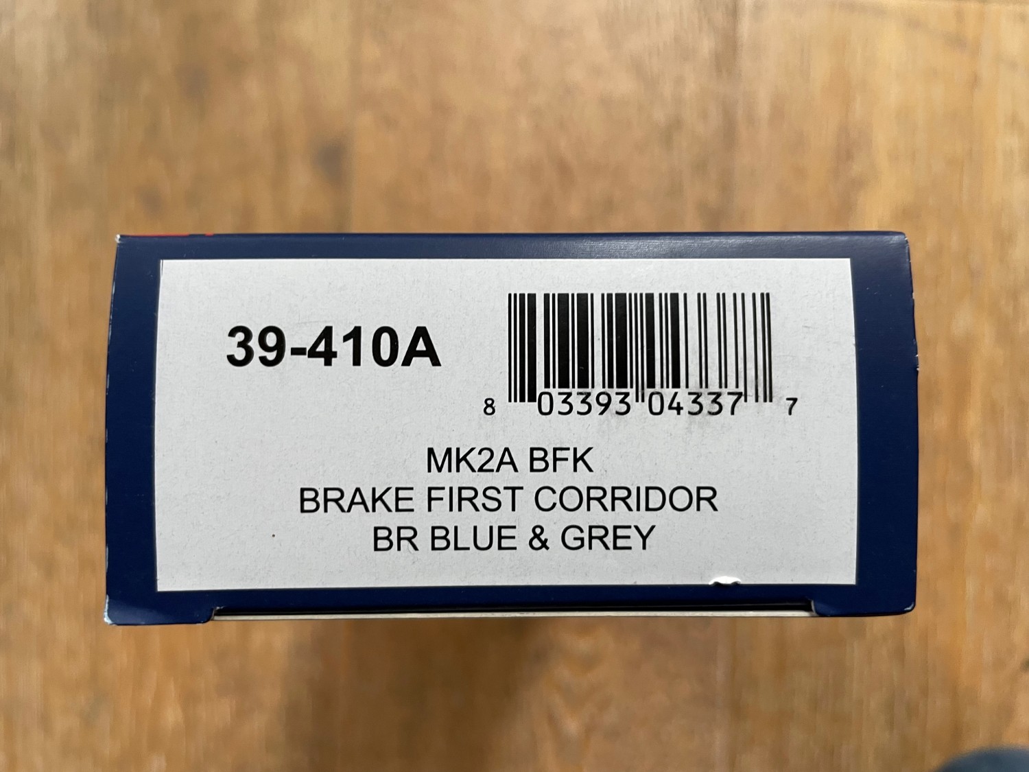 *Sold* As-new Bachmann Mk2a BFK Brake First 1st BR Blue Grey Coach ...