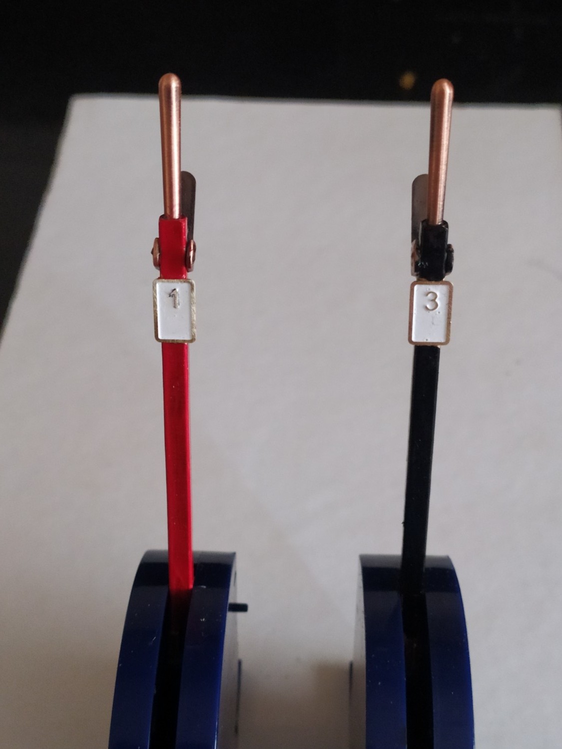 Numbering of signal/point levers in a small/medium signal box ...