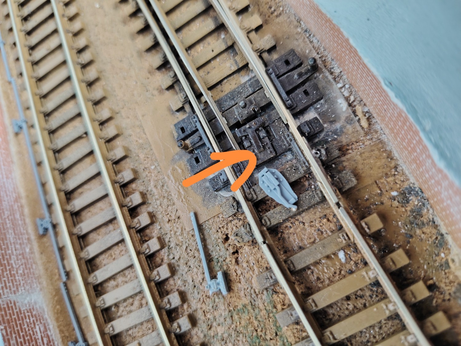 Pecos medium Y turnout .. what is this bit? - Modelling Questions, Help ...