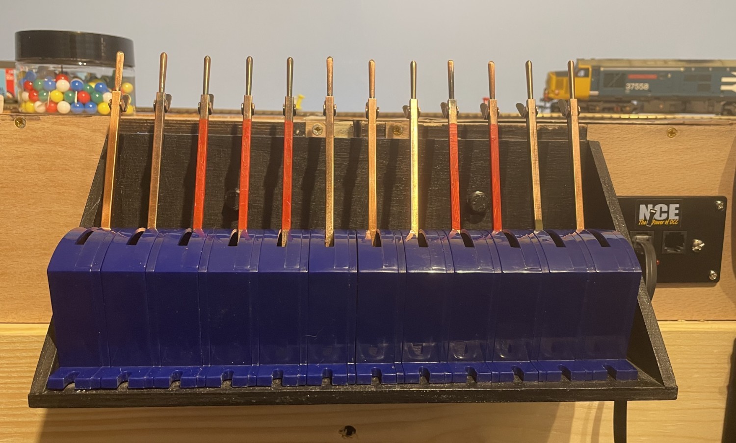 Numbering of signal/point levers in a small/medium signal box ...