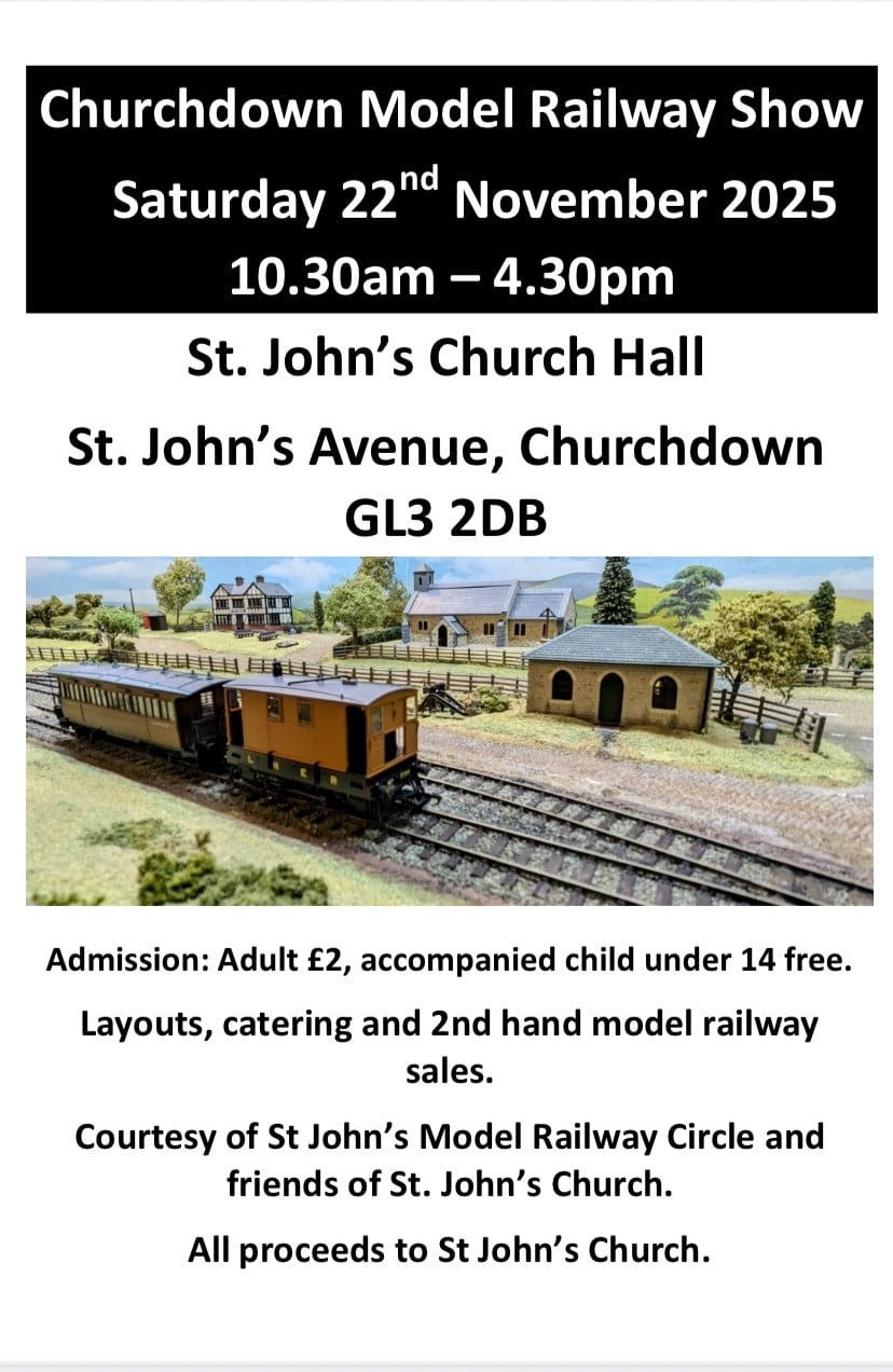 Churchdown show 22nd November - Exhibitions - RMweb
