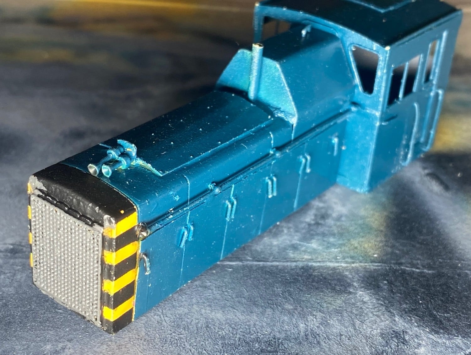 Chevrons on diesel shunters, paint or transfers? - Weathering, Painting ...