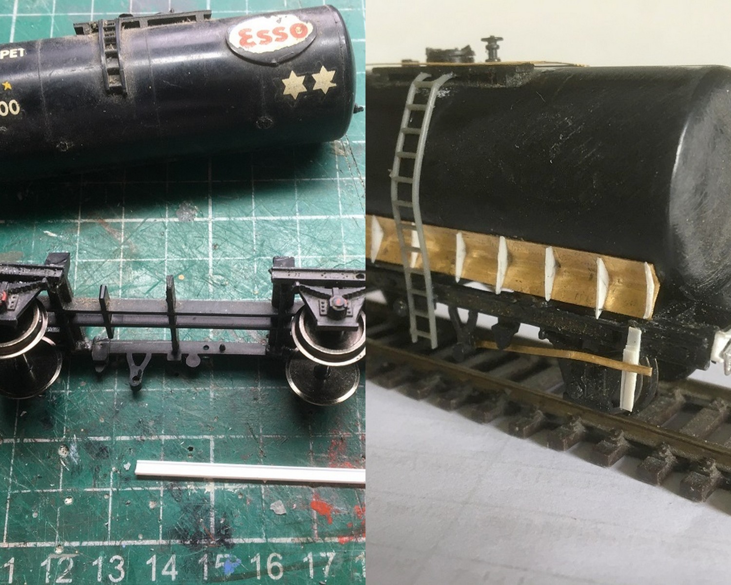 Irish tank wagons from the renowned Airfix kit - Irish Railways Group ...