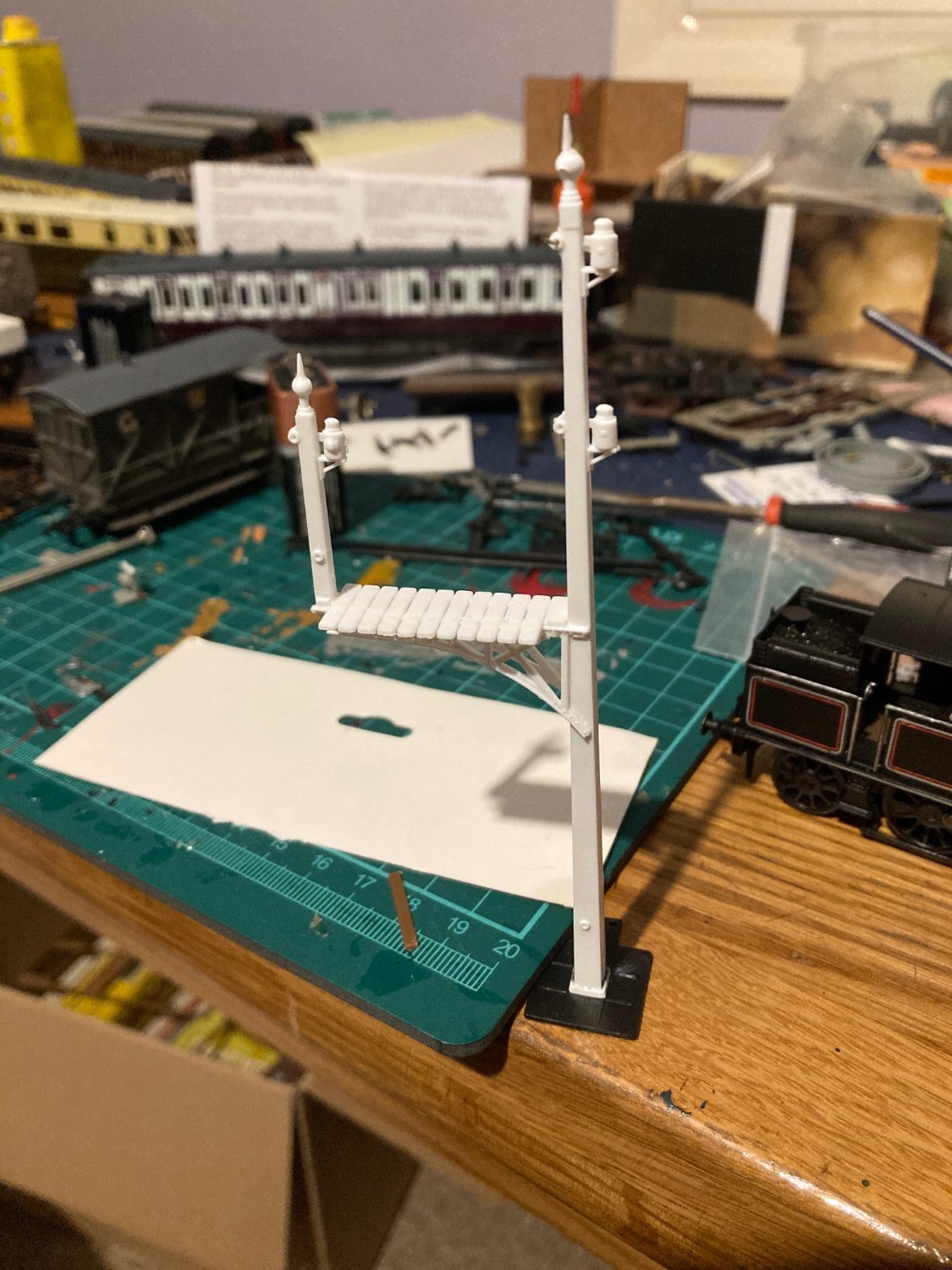 Motorising a ratio bracket lower quadrant semaphore - Permanent Way ...